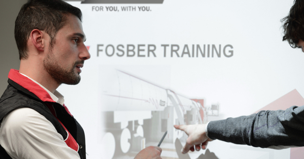 The on-site training service offered by Fosber allows to gain an in ...